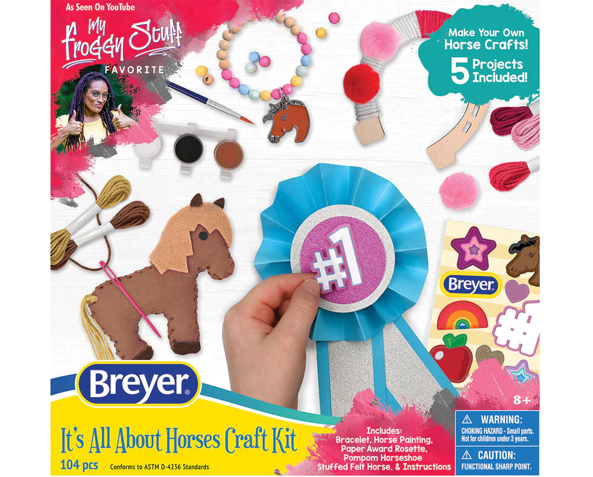 BREYER HORSES #4243 All About Horse Craft NEW! – The Corner Toy Store